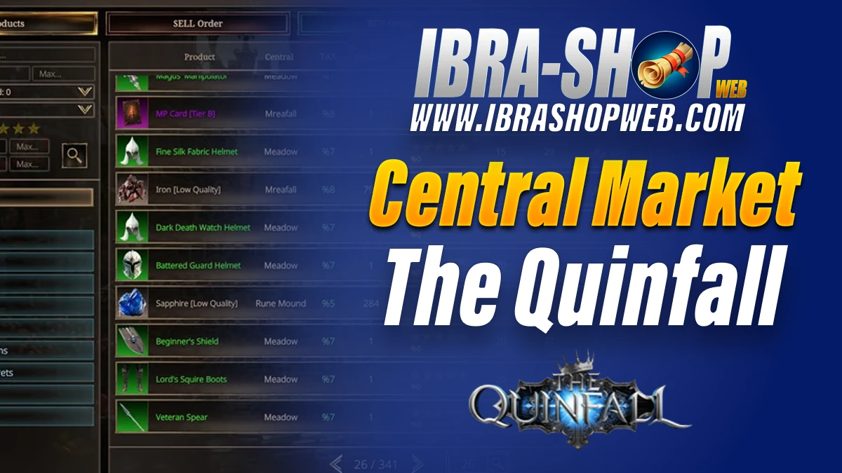 Cómo funciona el mercado en The Quinfall 2026 | IBRASHOPWEB