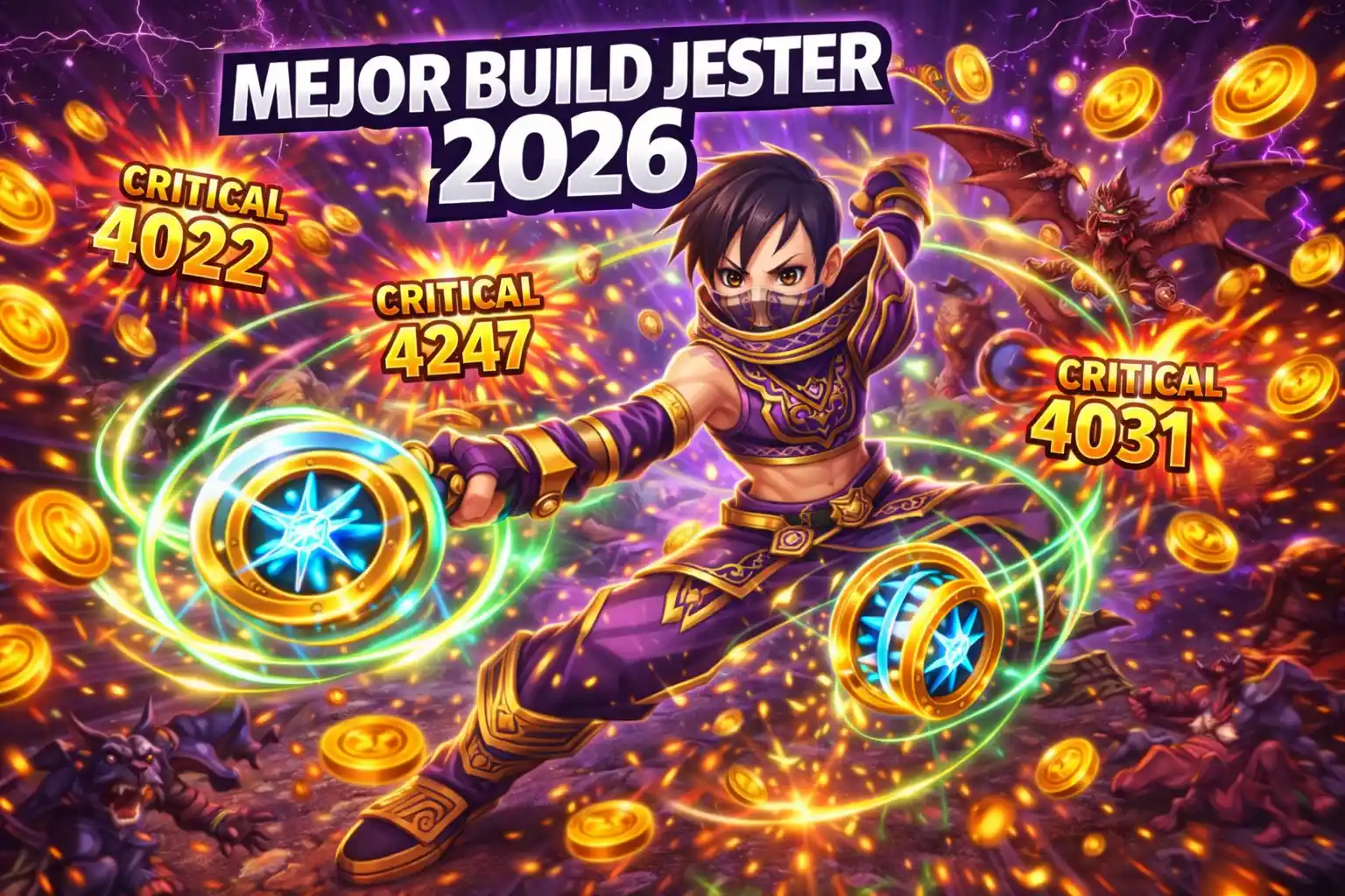 Mejor Build Jester Flyff Universe 2026 | IBRASHOPWEB